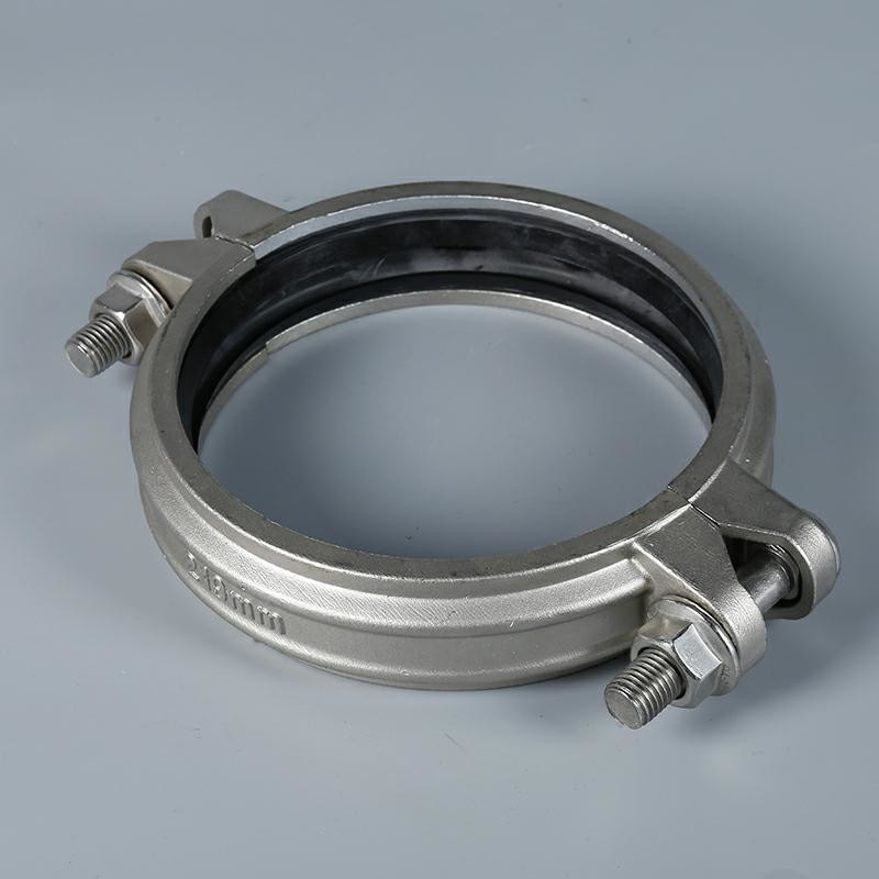 DN50-DN300 Stainless Steel Grooved Couplings And Fittings Eco Friendly